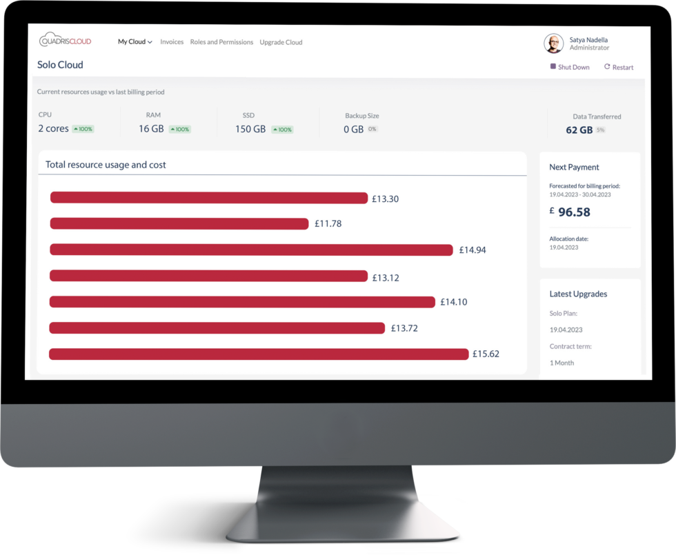 Quadris Cloud - UK-based Cloud Hosting With Personal Support